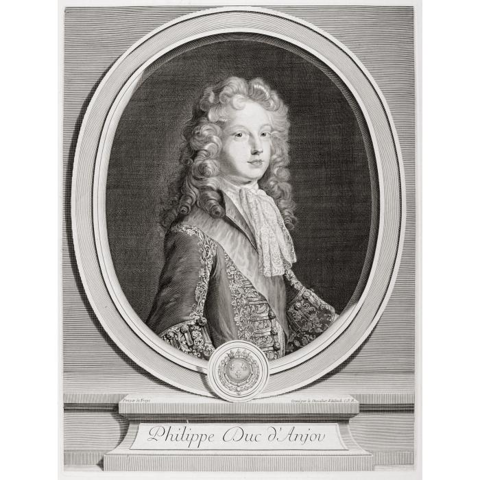 Acheter une gravure (tirage des plaques anciennes) de Gérard Edelinck (1640-1707) d’après Jean ...