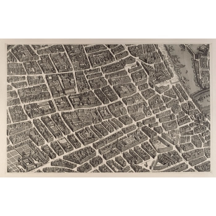 Acheter une gravure (tirage des plaques anciennes) de Claude Lucas d’après Louis Bretez : Les ...