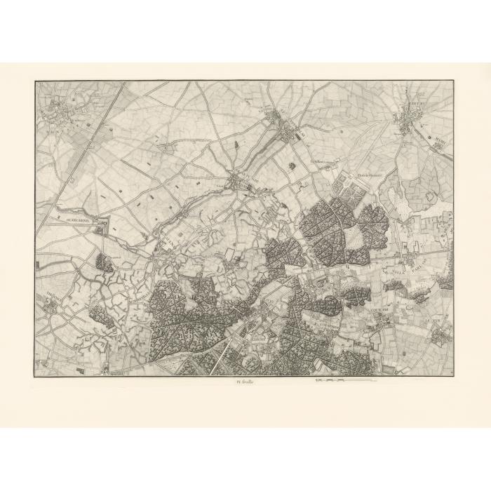 Buy old prints and engravings from Jean Delagrive(1689-1757) : Environs ...