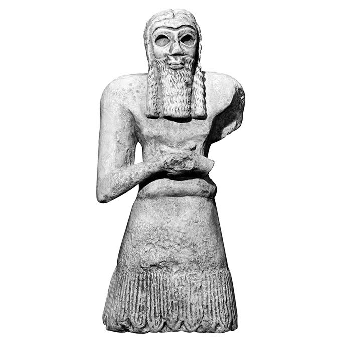 Reproduction de sculpture : Orant voué par le prince Ginak